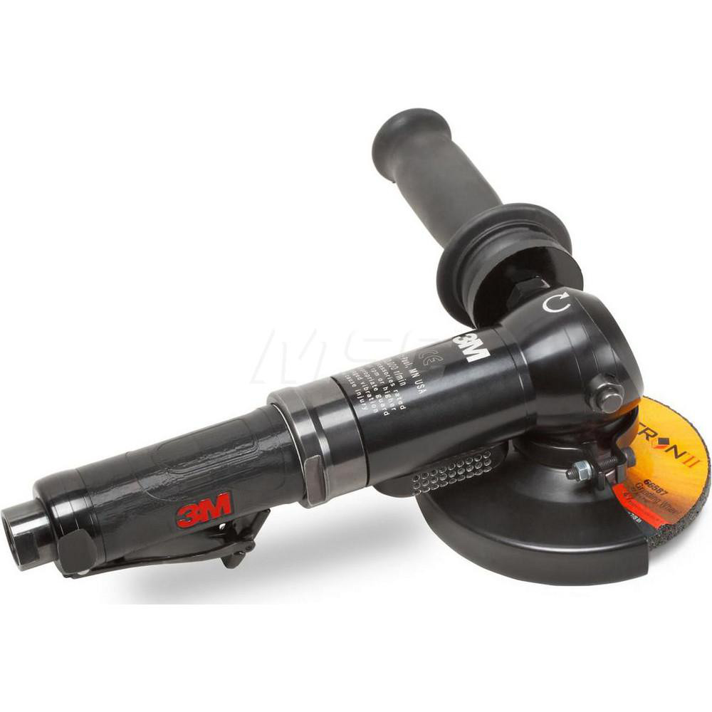 3M - Air Angle Grinder: 4-1/2" Wheel Dia, 12,000 RPM | MSC Direct