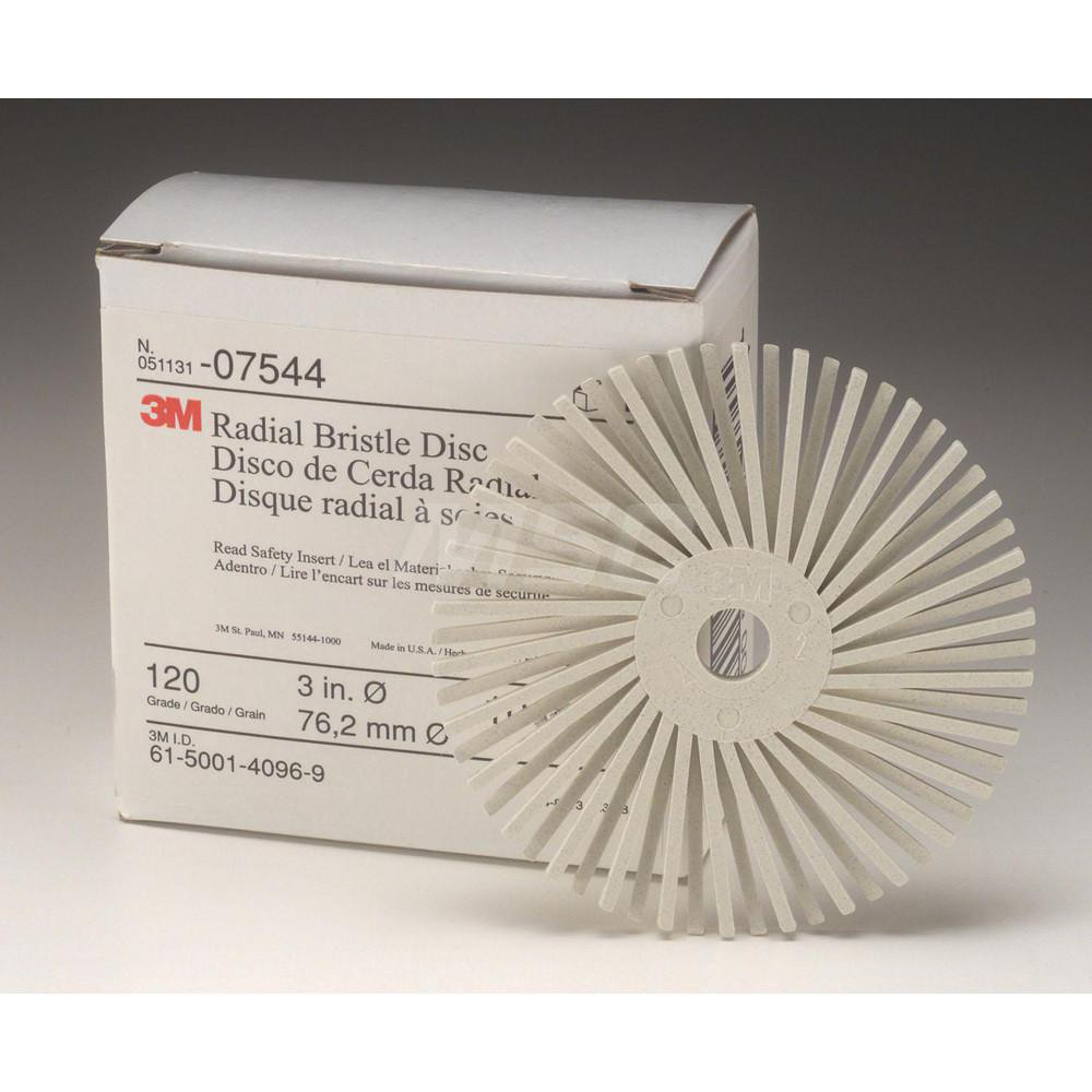 3M - Radial Bristle Brush: 6" Dia | MSC Direct