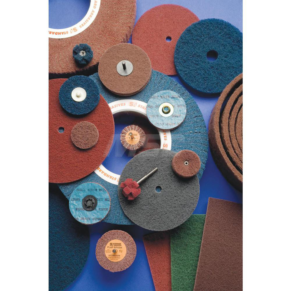 Standard Abrasives - Unmounted Felt Cup Disc Buffing Wheel: 12" Dia ...