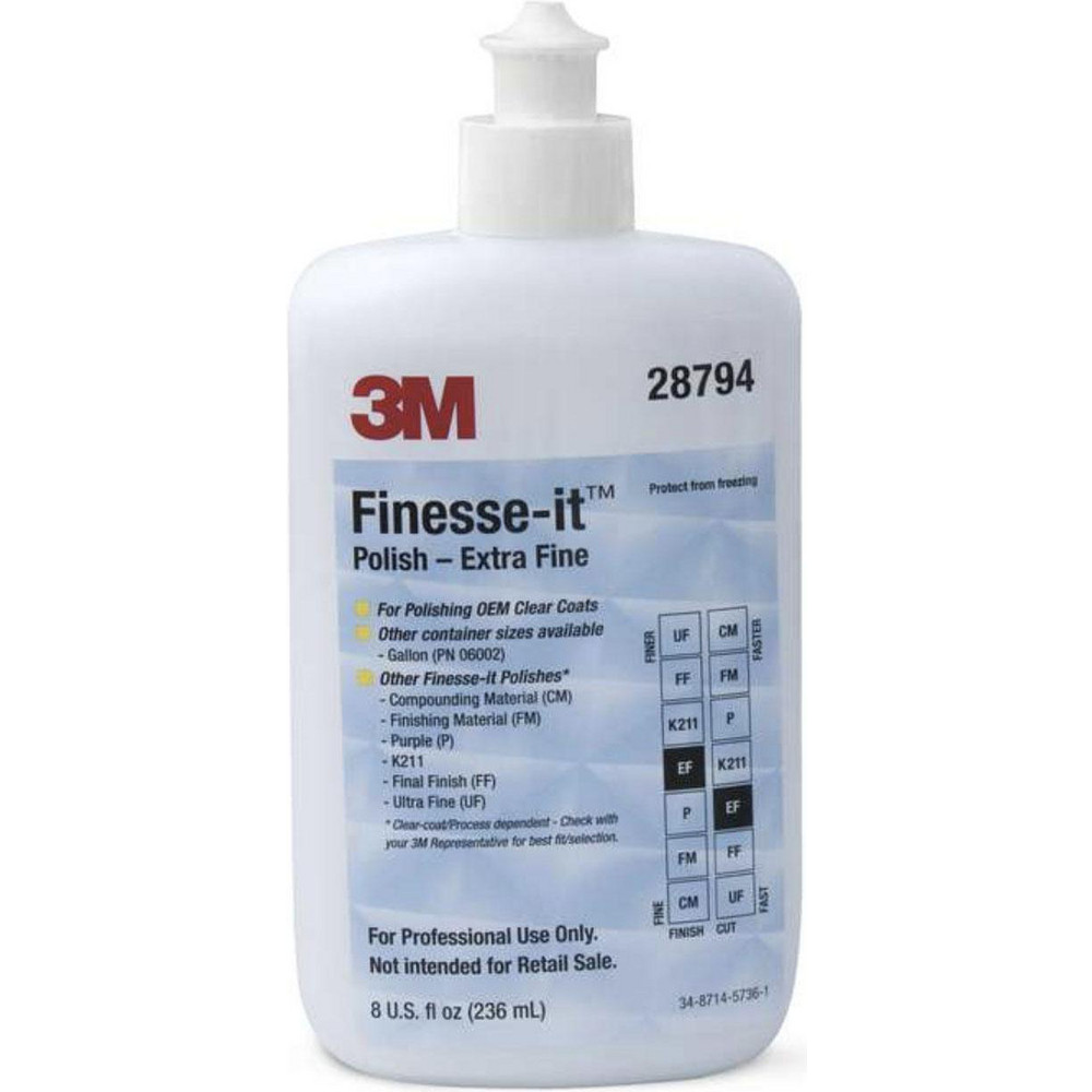 3M - Buffing & Polishing Compound: Polishing Compound, White, Extra ...