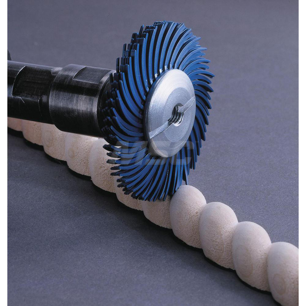 3M - Radial Bristle Brush: 7-5/8" Dia | MSC Direct