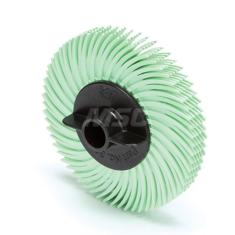 3M - Radial Bristle Brush: 2" Dia | MSC Direct