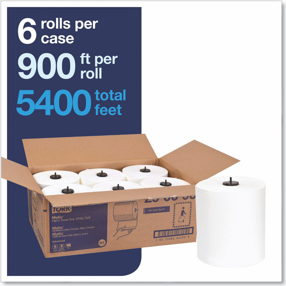 Tork - Paper Towels: Hard Roll, 1102 Rolls per Case, Roll, 1.000 Ply ...