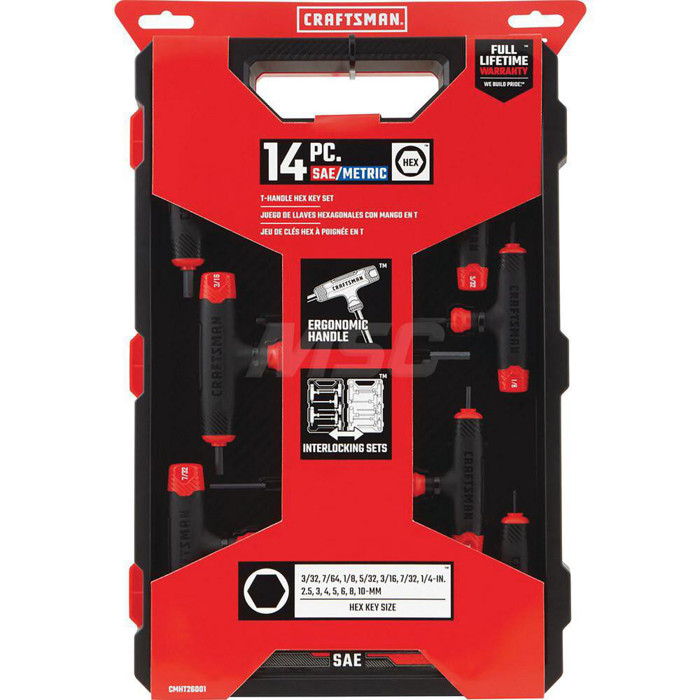 Craftsman Hex Key Sets Tool Type Hex Handle Type T Handle