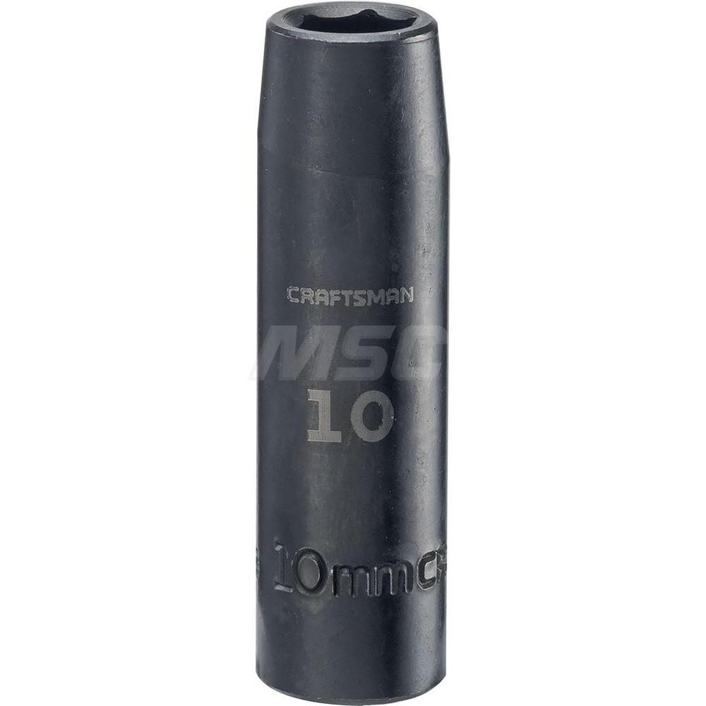 Craftsman - Impact Socket: 3/8" Drive, 10 mm Socket, Hex Drive | MSC Direct