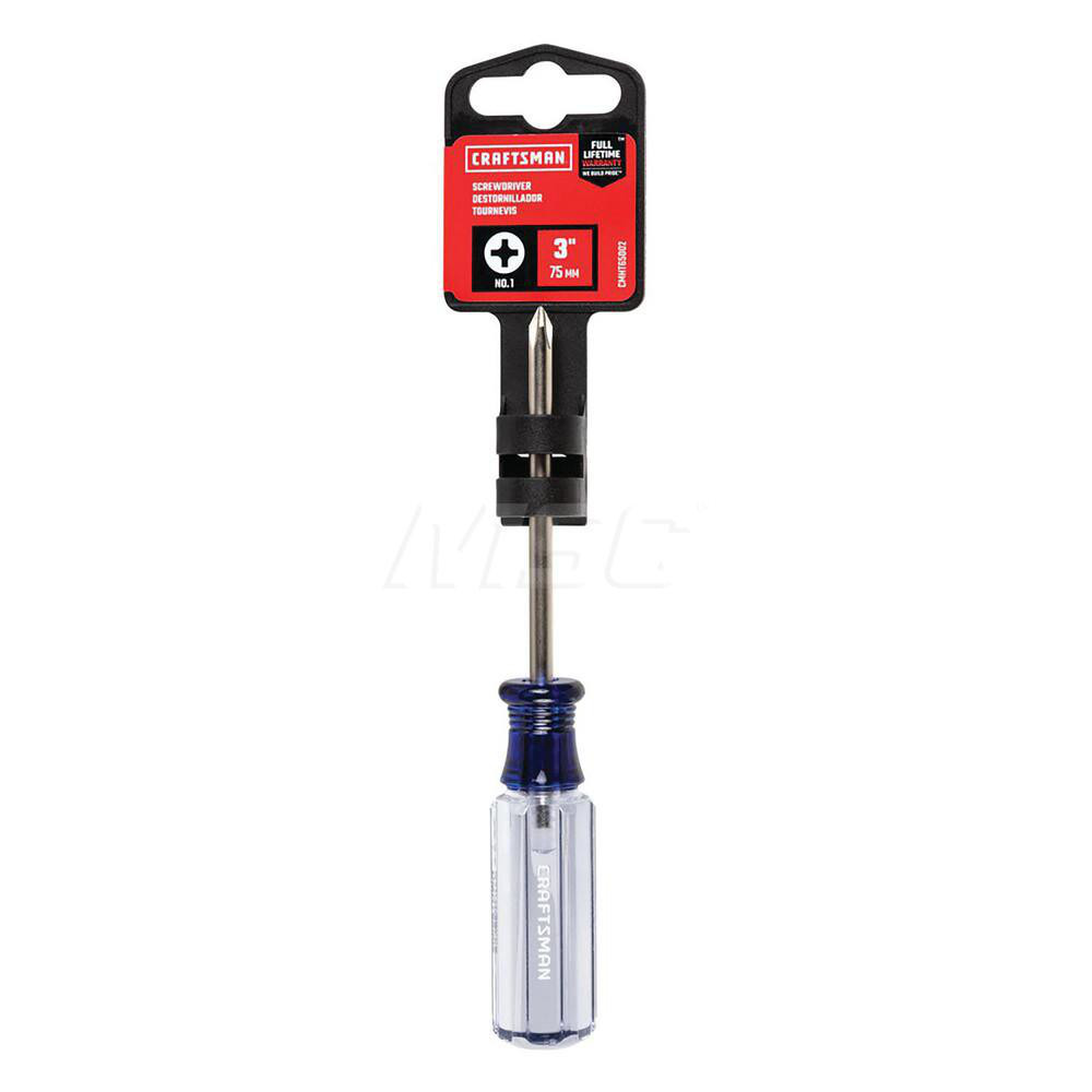 Craftsman - Phillips Screwdrivers; Tool Type: Screwdriver ; Handle ...