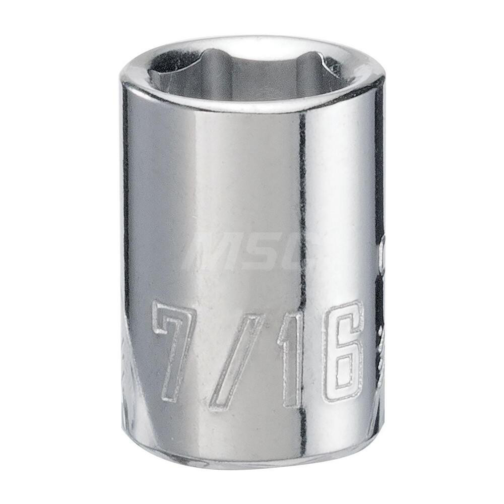 Craftsman - Low Profile Hand Socket: 3/8" Drive, 5/16" Socket, 6-Point ...