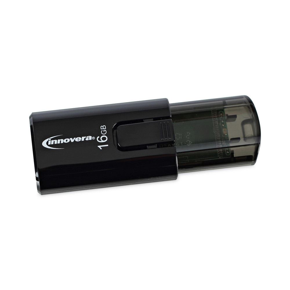 innovera - Office Machine Supplies: Flash Drive, Black | MSC Direct