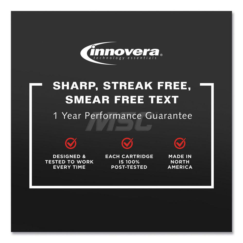 innovera - Office Machine Supplies: Ink Cartridge, Black | MSC Direct