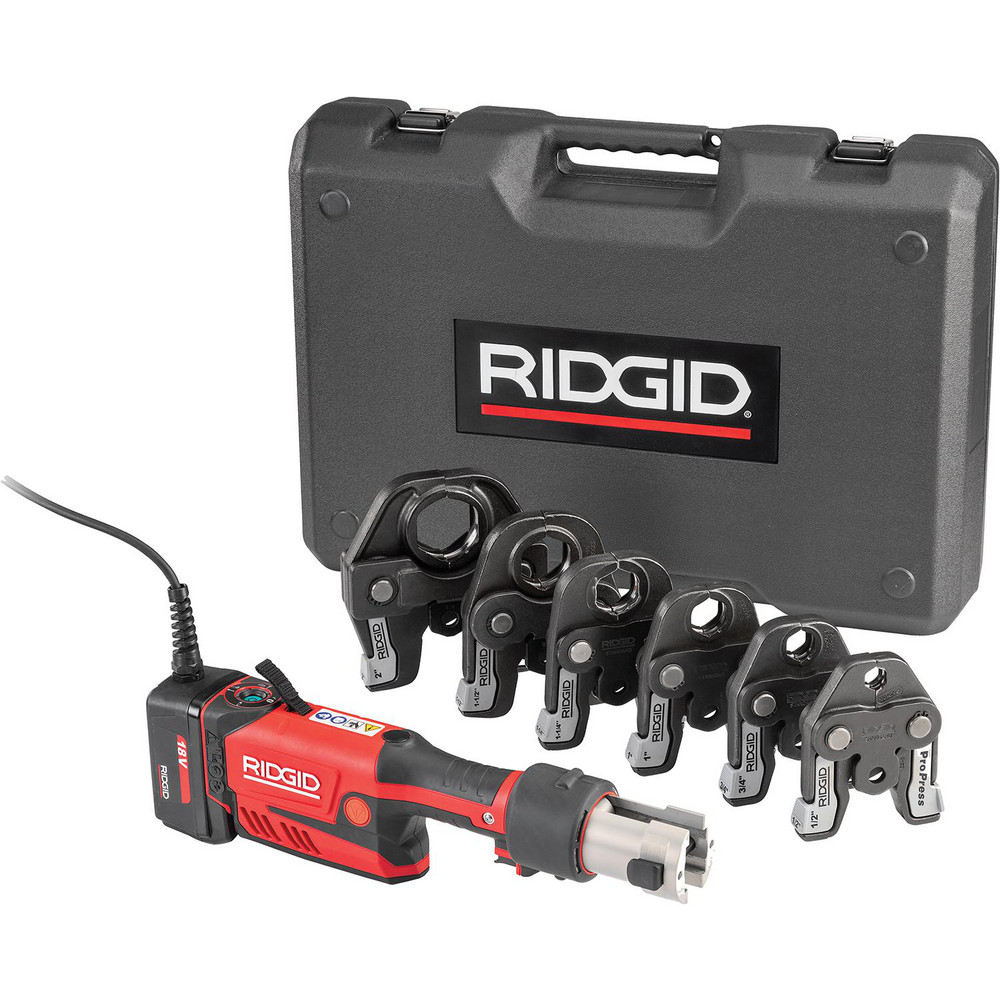 Ridgid - Benders, Crimpers & Pressers: Crimper Type: Press Tool Kit ...