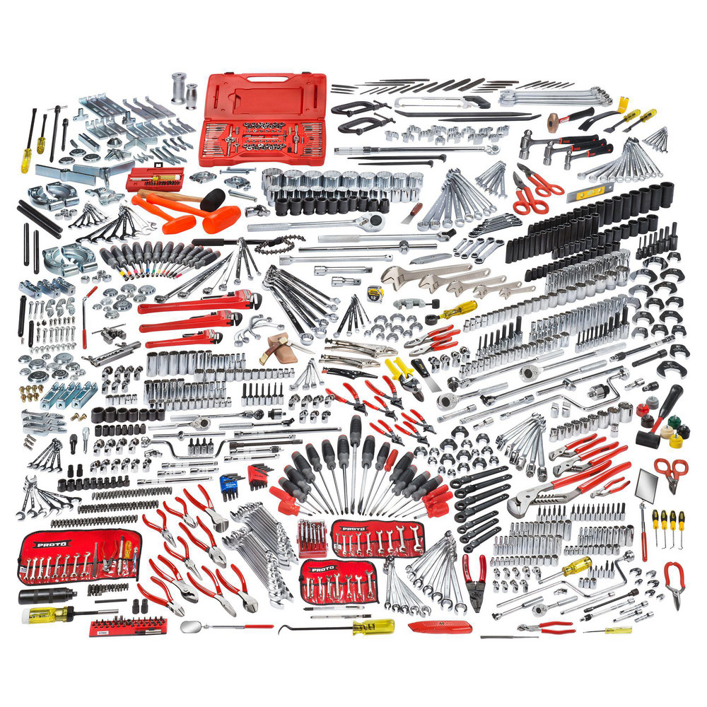 Proto - Combination Hand Tool Sets: Set Type: Master Tool Set; Number ...
