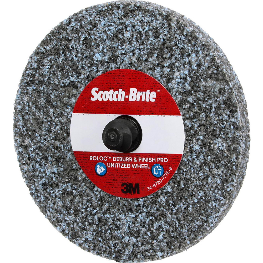 3M - Deburring Wheel: 3" Dia, 1/4" Face Width, Silicon Carbide | MSC Direct