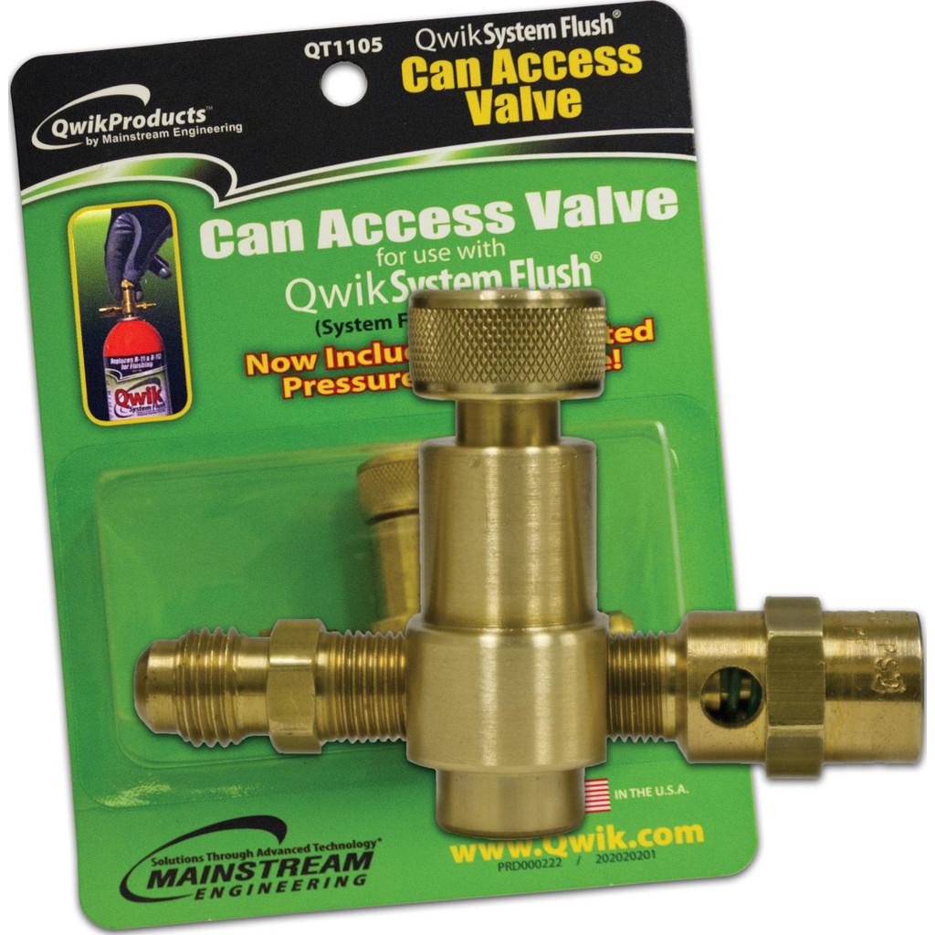 QwikProducts - Qwik System Flush Can Access Valve for HVAC Flush | MSC ...