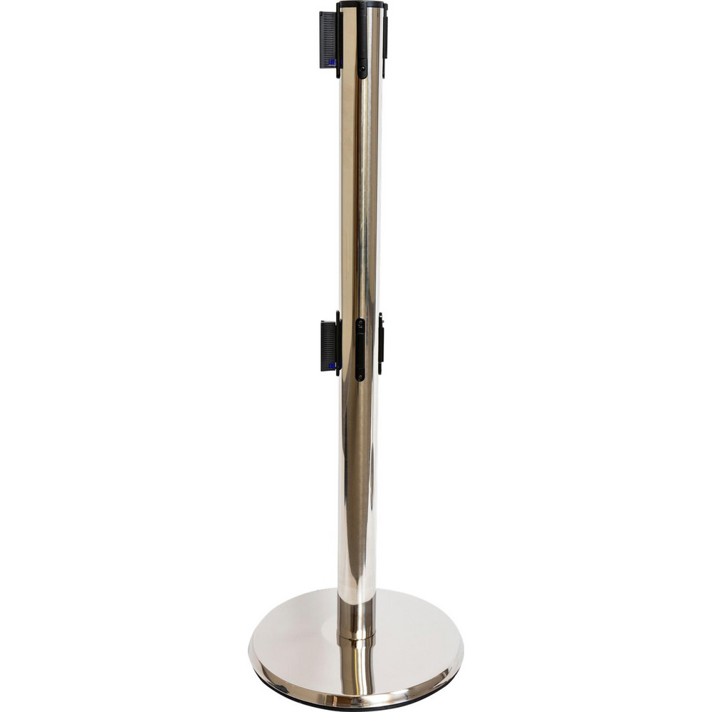 Xpress PRO - Free Standing Barrier Post: 40" High, 2-1/2" Dia, Steel ...