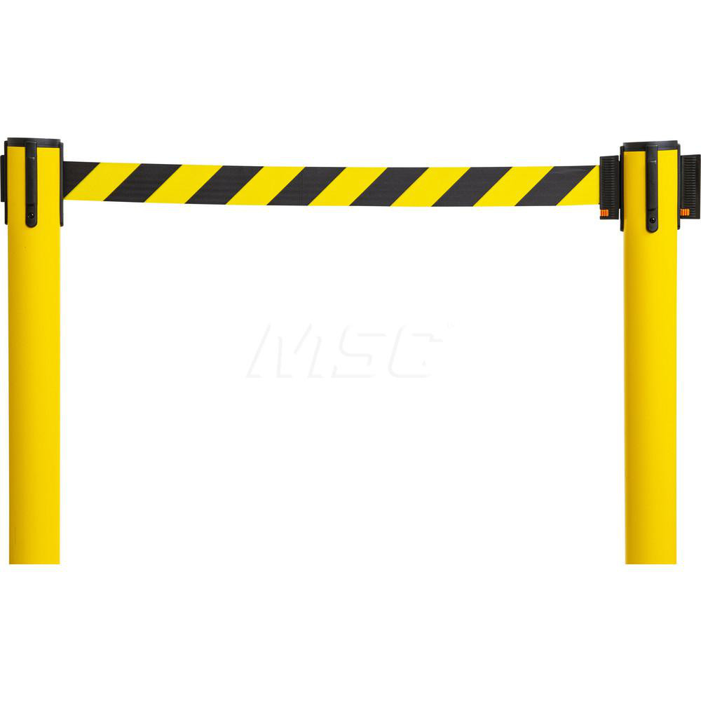 Xpress SAFETY - Free Standing Stanchion Post: 40" High, 2-1/2" Dia ...