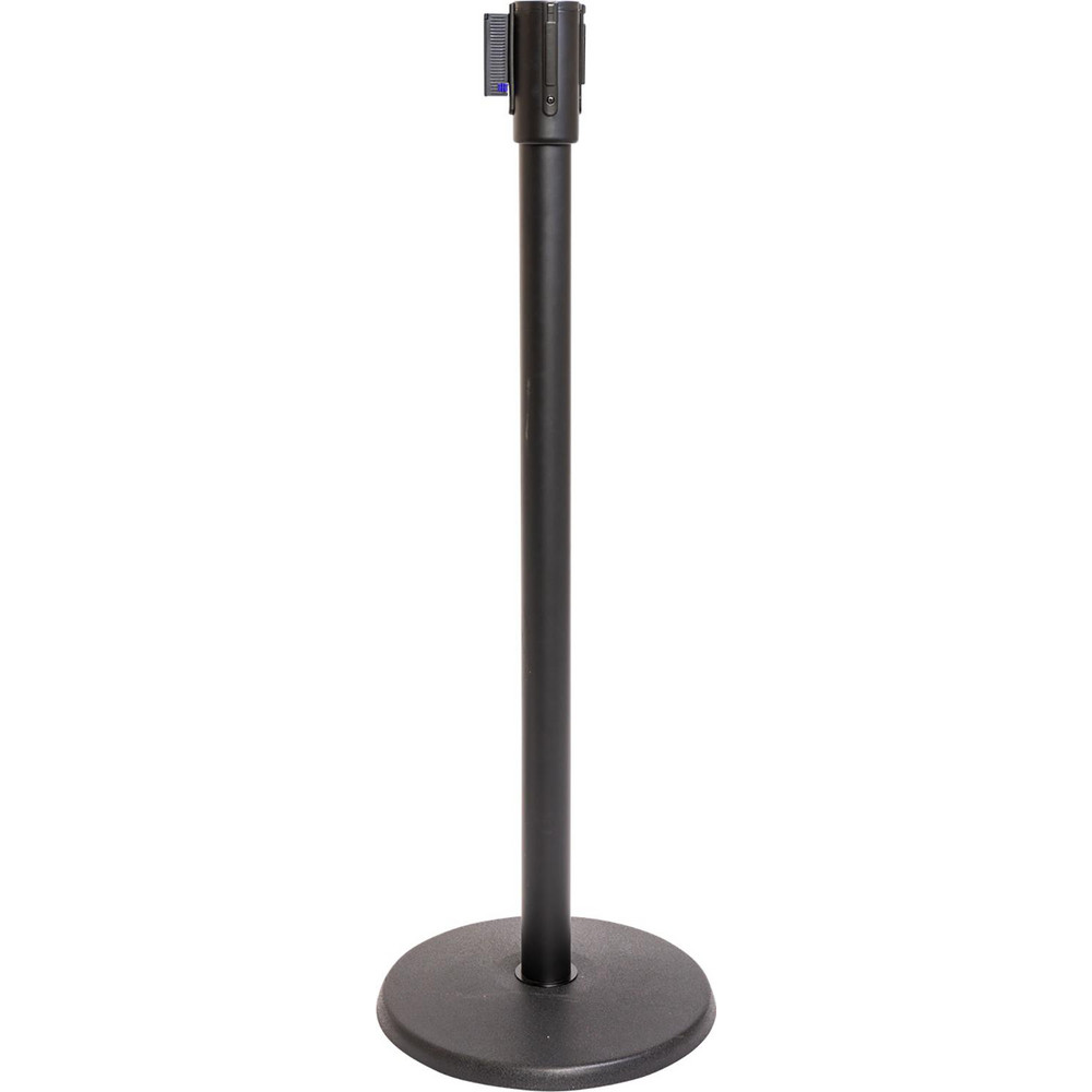 Xpress PRO - Free Standing Barrier Post: 40" High, 2" Dia, Steel Post ...