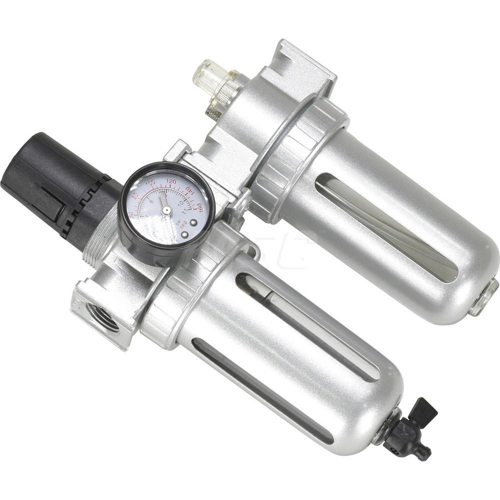 Vestil - AIR FILTER-LUBE REGULATOR PORT HOLE 1/4 | MSC Direct