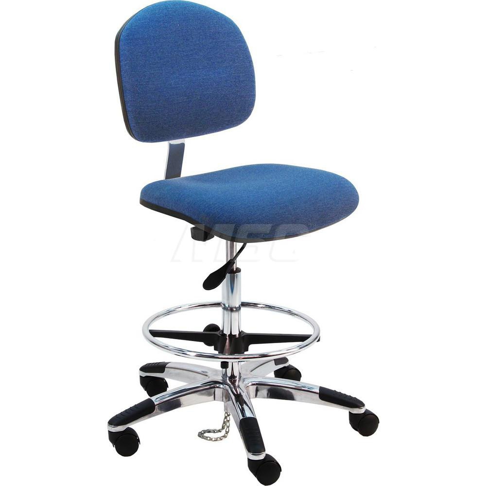 BenchPro - ESD Task Chair: Fabric, Navy Blue | MSC Direct