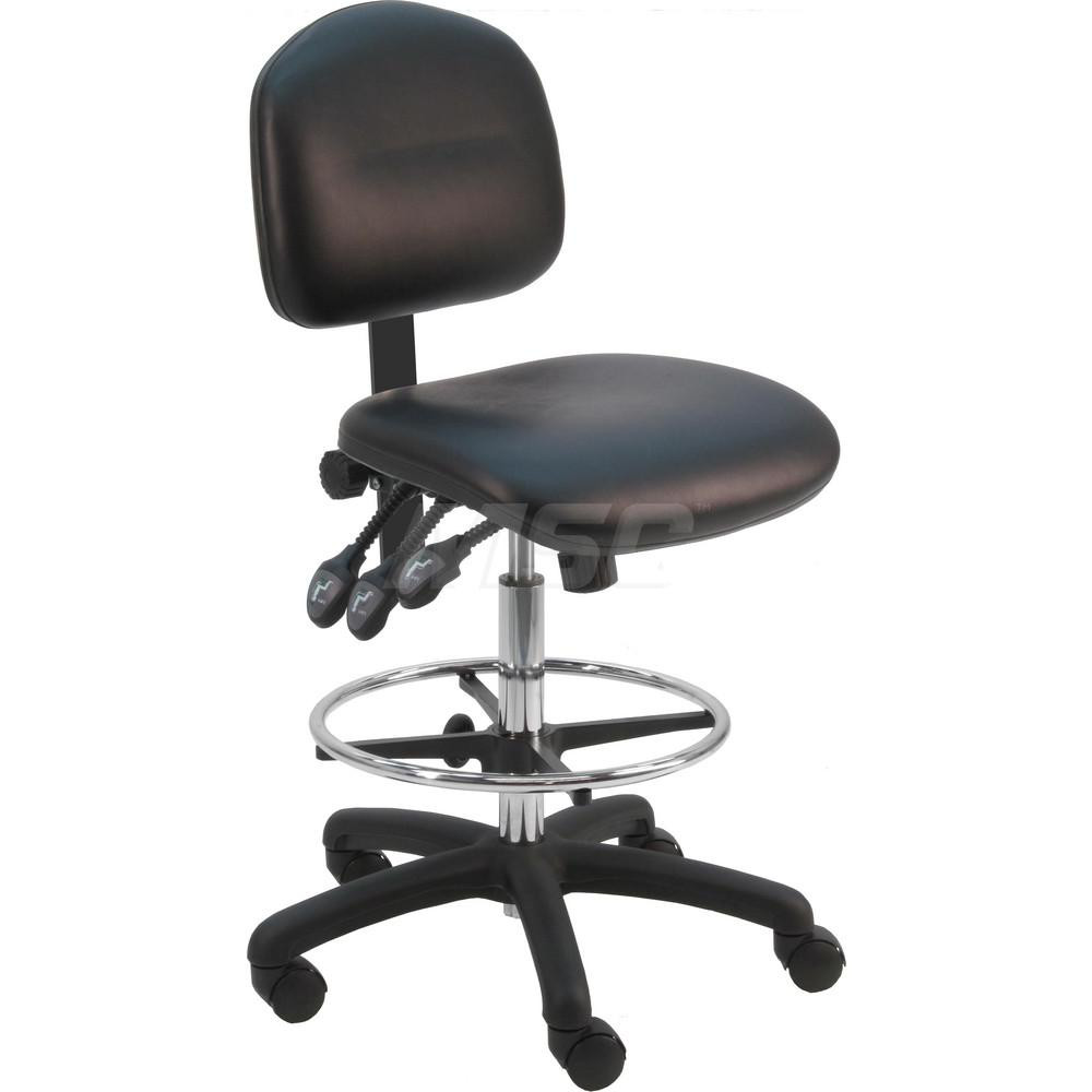 BenchPro Swivel Adjustable Office Chairs Type ESD Cleanroom Chair Color Black Seat benchpro-swivel-adjustable-office-chairs-type-esd-cleanroom-chair-color-black-seat