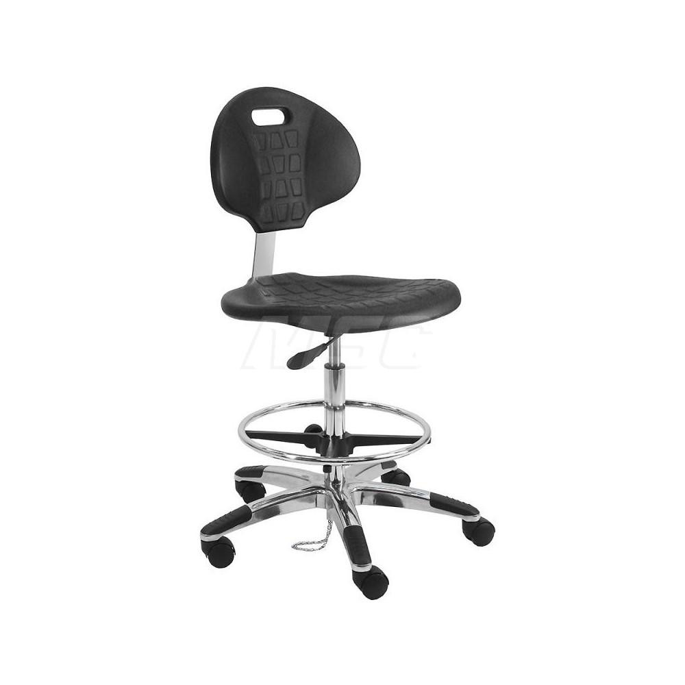 BenchPro - ESD Task Chair: Polyurethane, Black | MSC Direct