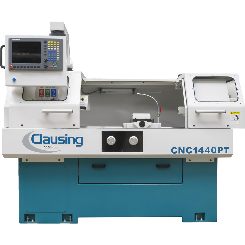Clausing - 14" x 40" CNC Engine Lathe with Acu-Rite Turn Power Control ...