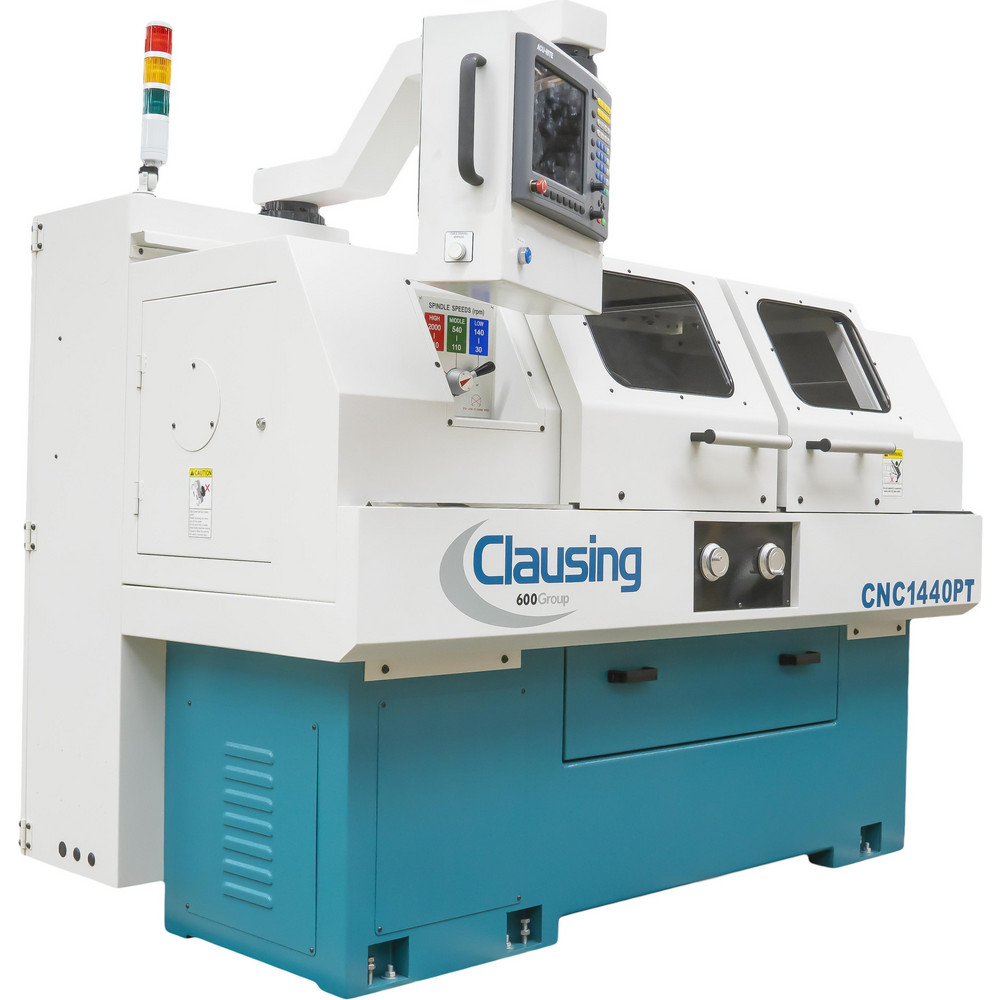 Clausing - 14" x 40" CNC Engine Lathe with Acu-Rite Turn Power Control ...