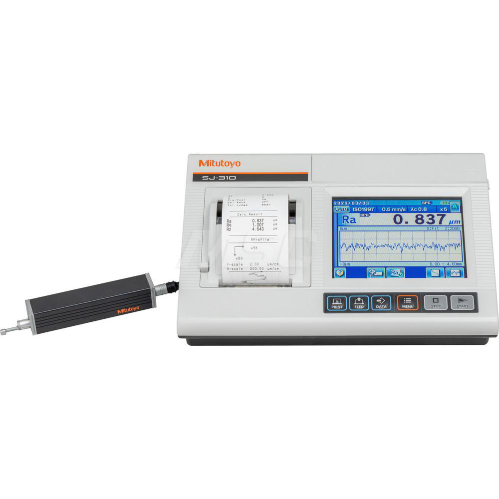 Mitutoyo - SJ-310 Portable Surface Roughness Tester, Transverse Tracing ...