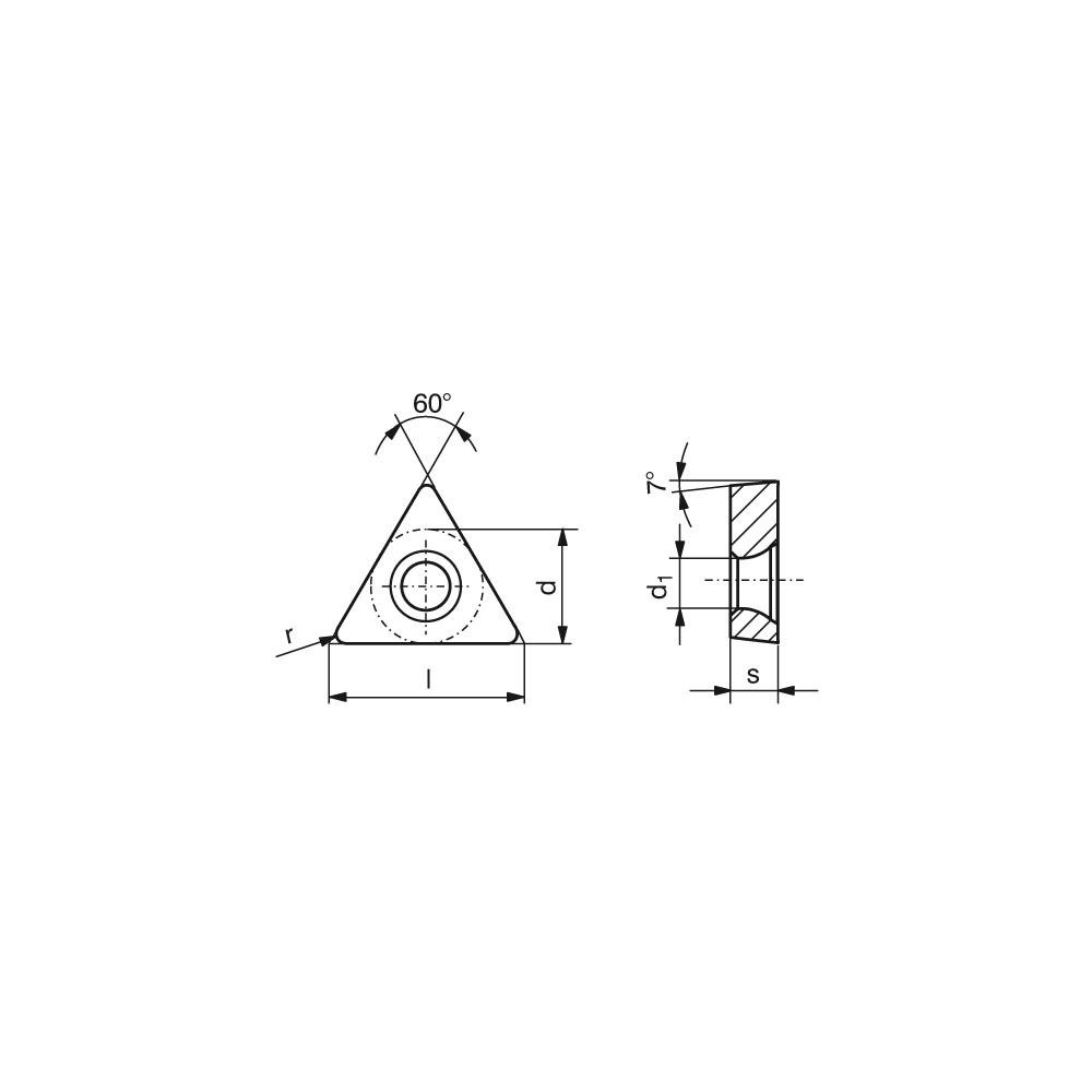 Ceratizit - Turning Inserts: Insert Style: TCMT; ANSI Size Code: 21.51 ...