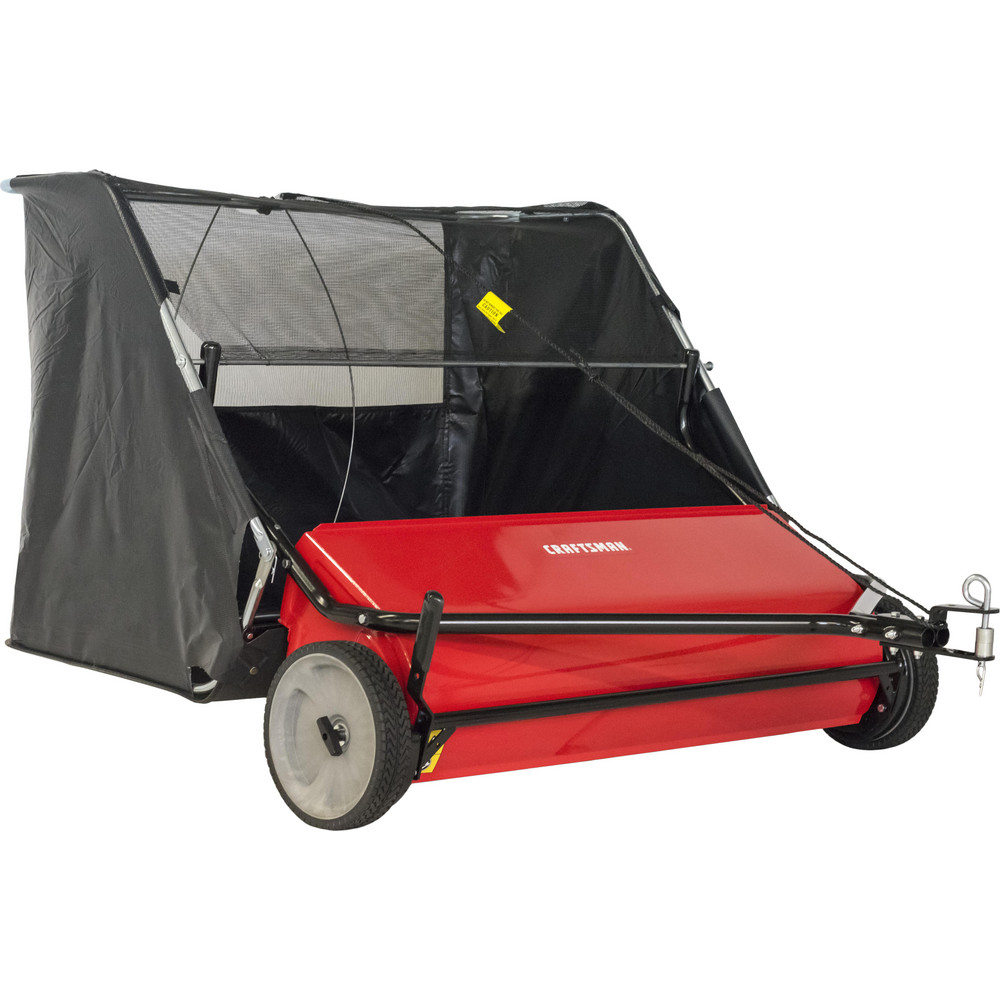 Craftsman - Lawn Sweepers: Type: Tow-Behind; Sweeping Width (Inch): 42 ...