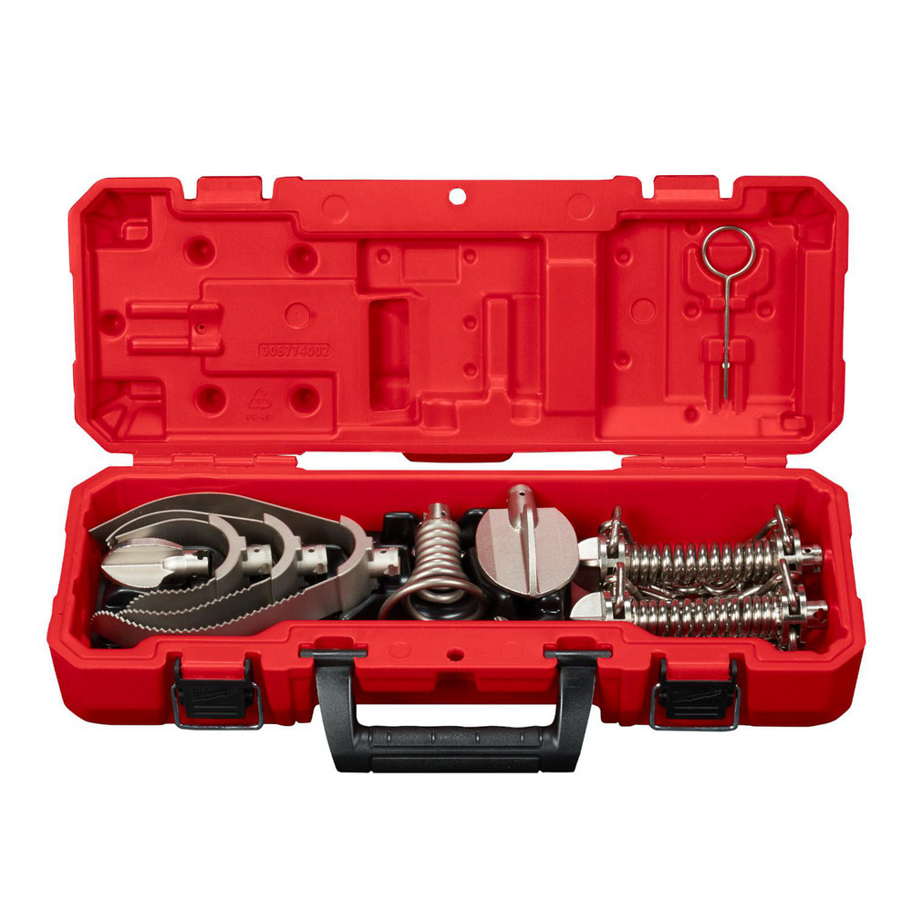Milwaukee Tool - Drain Cleaning Accessory: Head Attachment Kit, Use ...