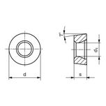 Ceratizit - Turning Inserts; Insert Style: RCMT ; Insert Size Code: 43 ; Insert Shape Code: R ...