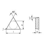 Ceratizit - Turning Inserts; Insert Style: TPMR ; Insert Shape Code: T ...