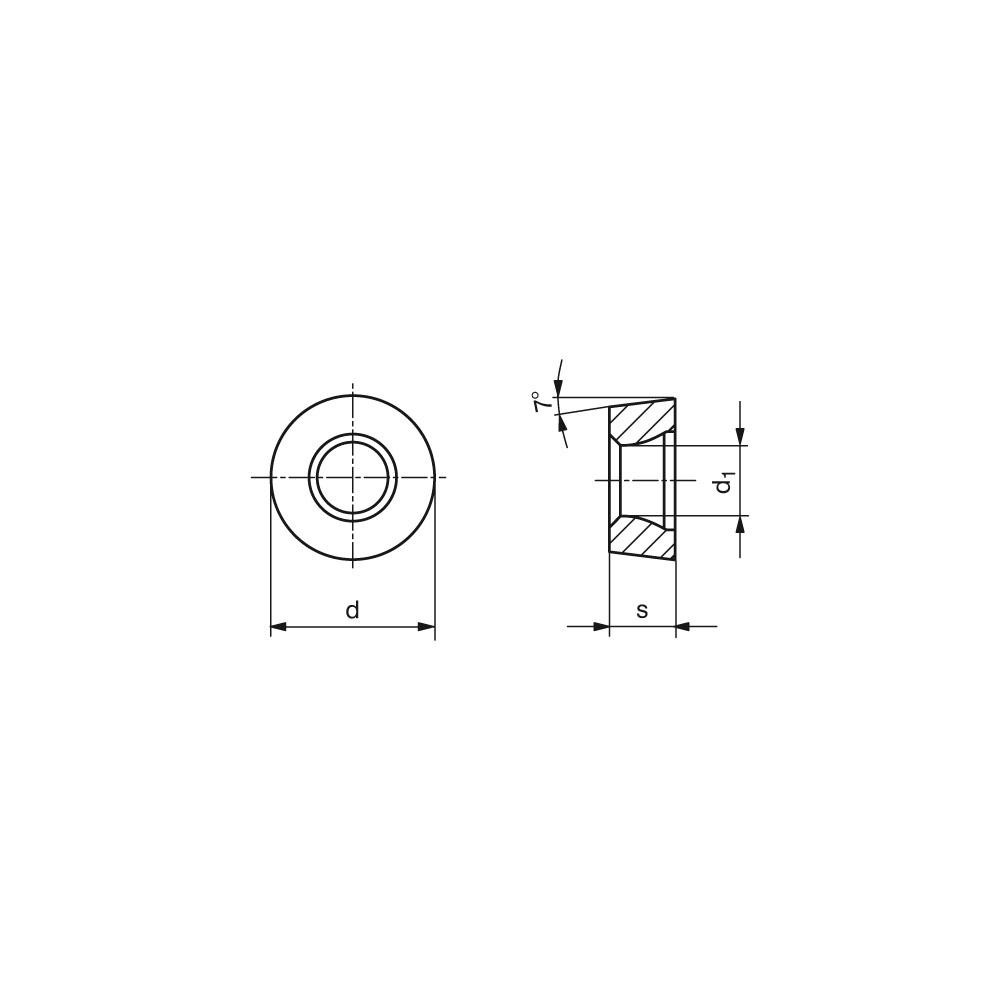 Ceratizit - Turning Inserts: Insert Style: RCMT; ANSI Size Code: 54 ...