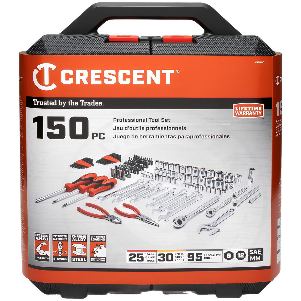 Crescent - Mechanic's Tool Set: 150 Pc | MSC Direct