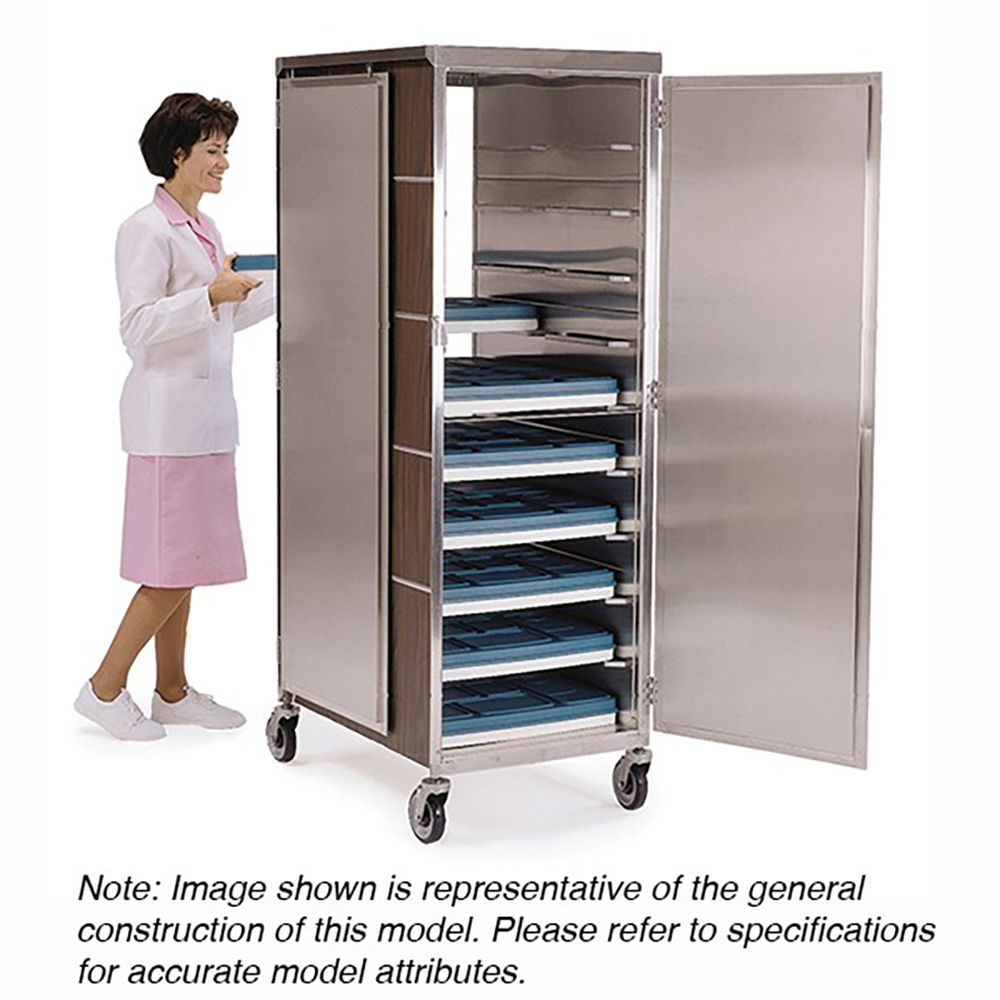 Lakeside - Tray Delivery Utility Cart: 58-1/4" Long, 31-1/4" Wide ...