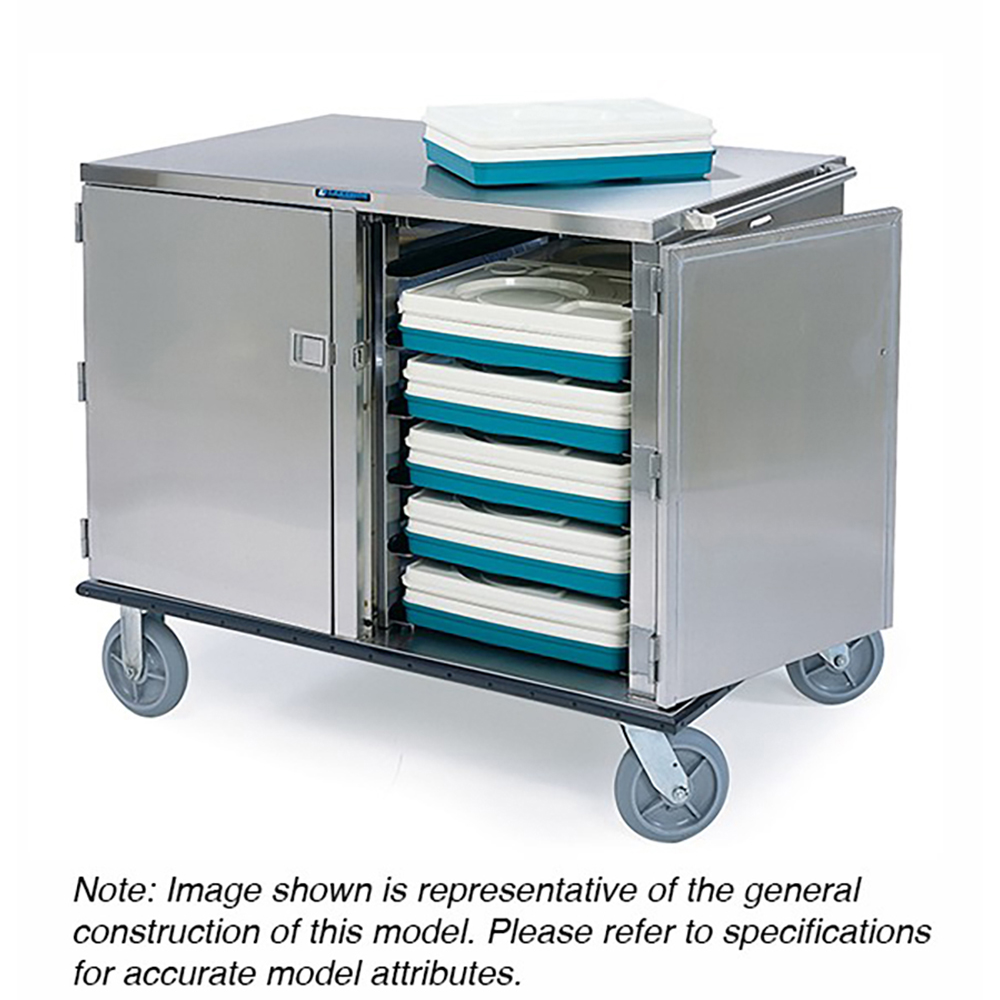 Lakeside - Tray Delivery Utility Cart: 61" Long, 35-3/4" Wide ...