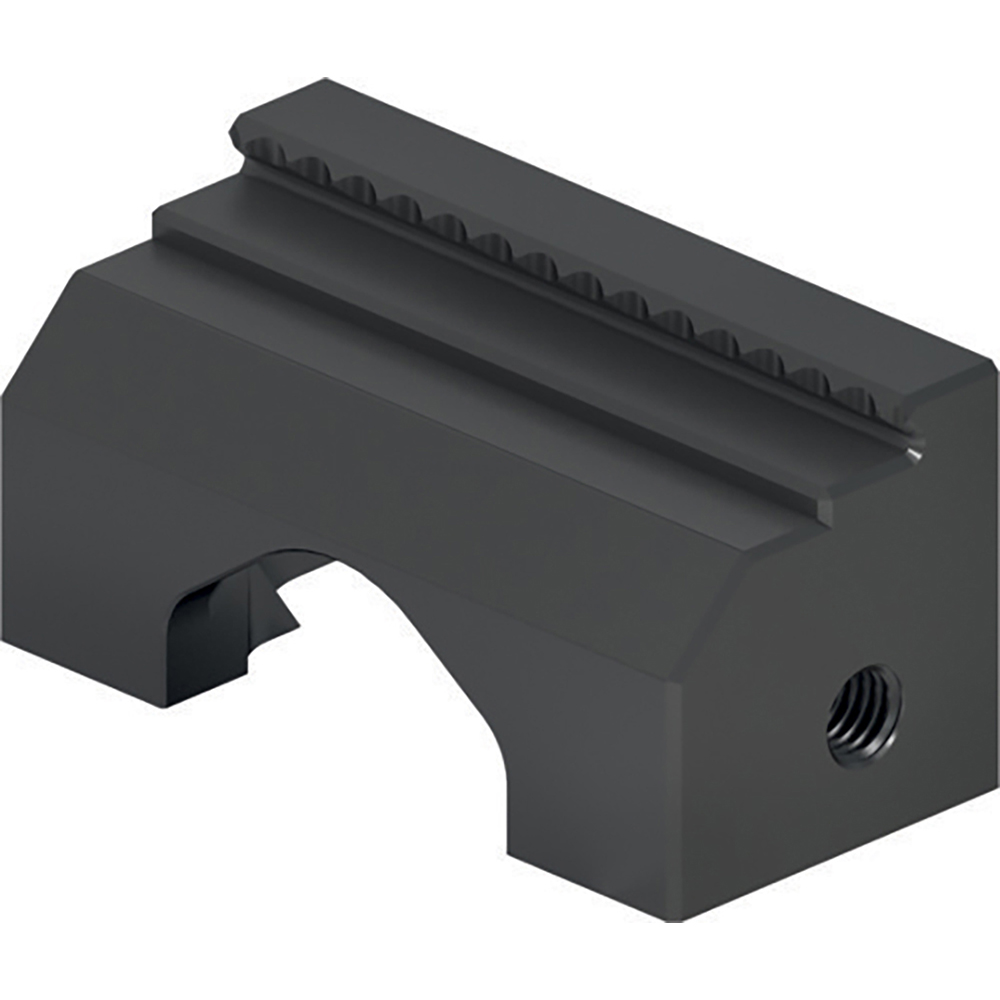 Schunk - Vise Jaw: 2.0000" Wide, 1" High, 1.0433" Thick, Double Step ...