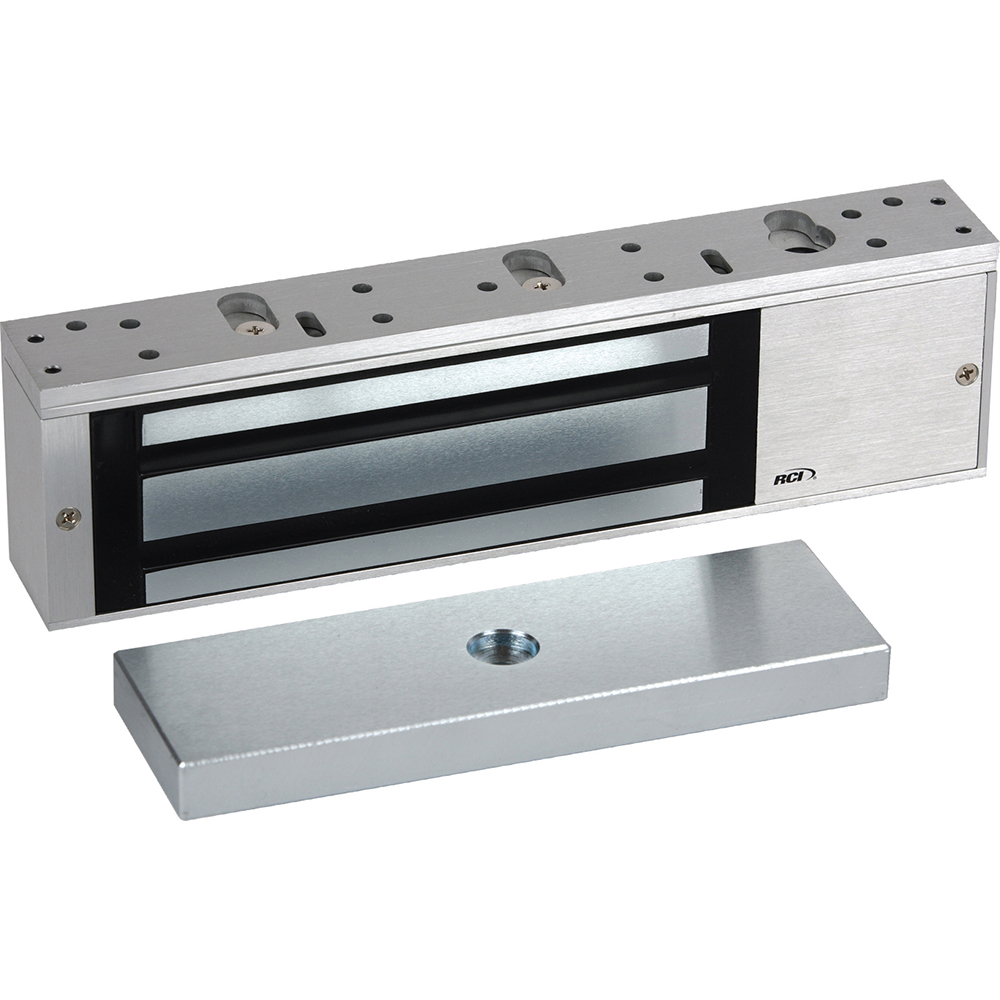 Dormakaba - 1200LB 1/4"MNT BRCKT RCI AL ELECTROMAGNET LOCK | MSC Direct