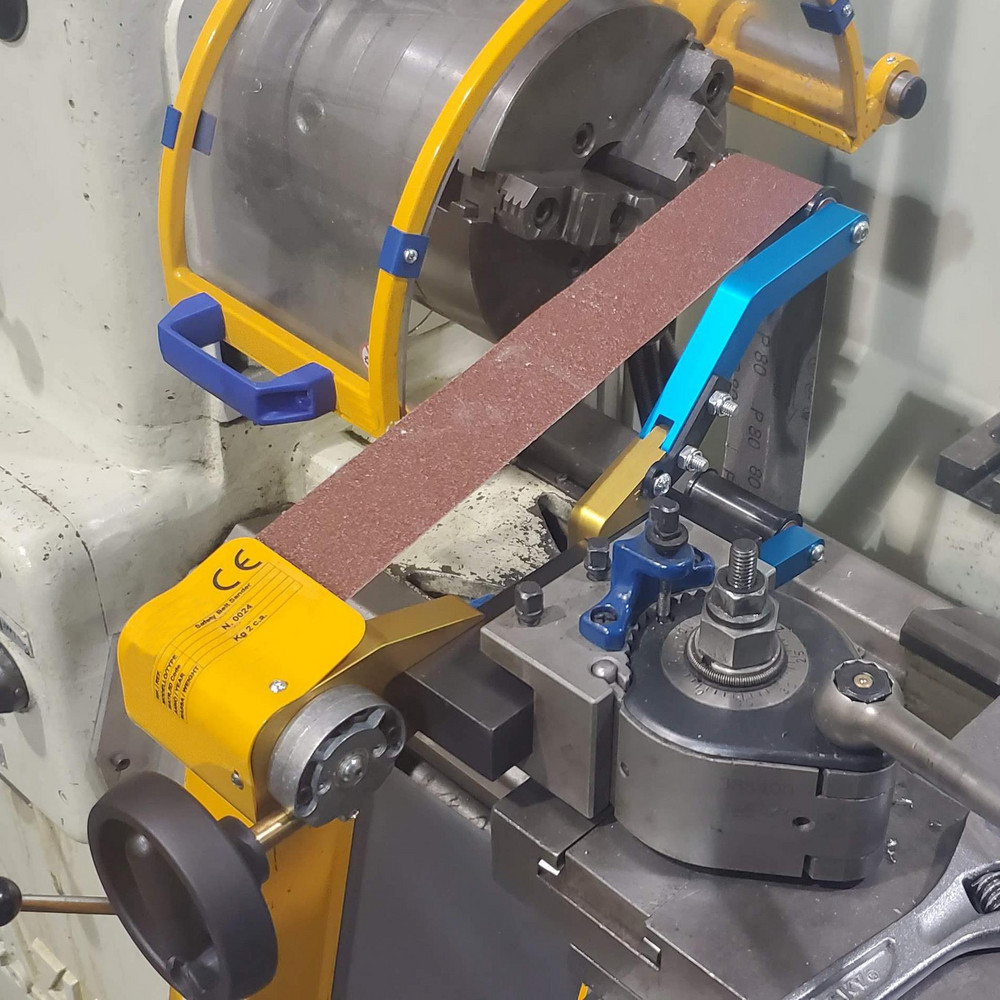 PRO-SAFE - Lathe Tool Post Belt Sander Holder, Toolpost-Mount, Includes ...
