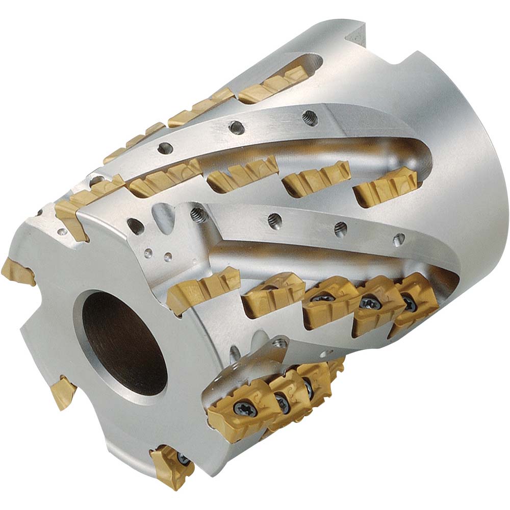 Kyocera - Indexable Square-Shoulder Face Mill: MECH2000R11-5-6T, 2 ...