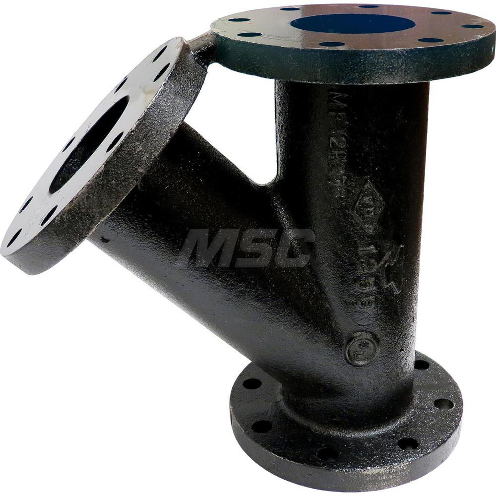 Anvil - Black Lateral: 6", 125 psi, Thread x Thread | MSC Direct