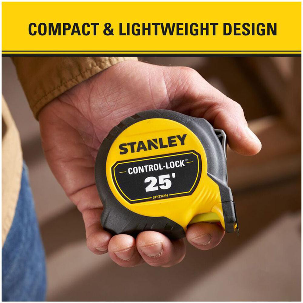 Stanley - Tape Measures: Length Ft.: 25.000; Graduation (Feet): 1/16 ...