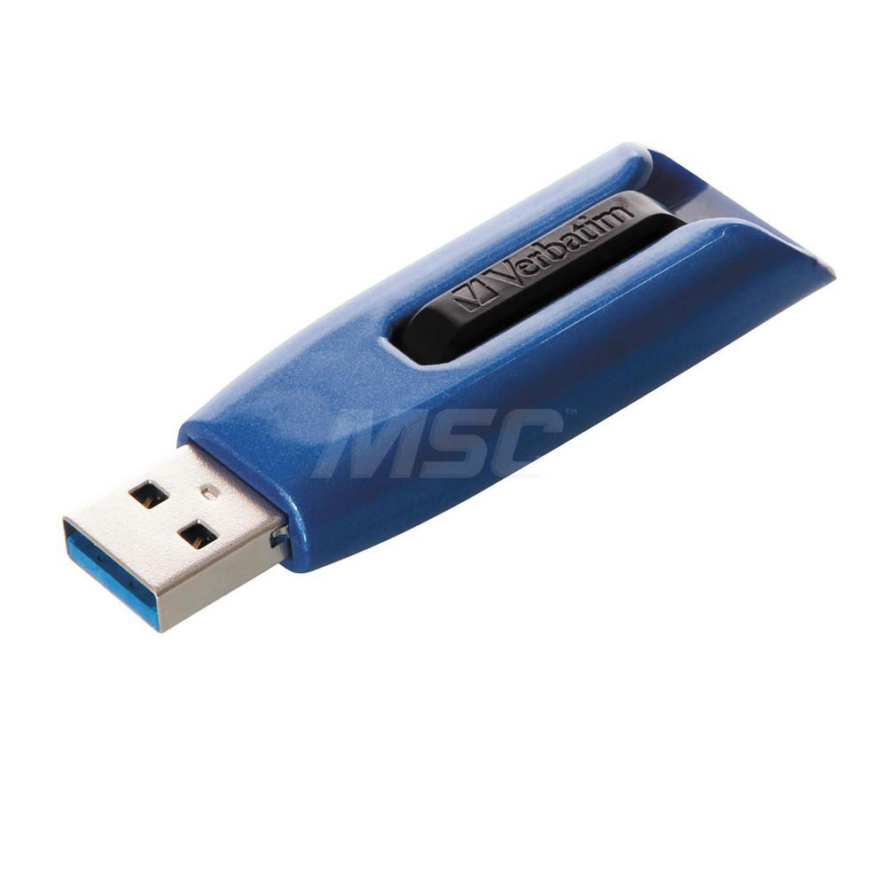 Verbatim - 128GB BLUE USB FLASH DRIVE | MSC Direct
