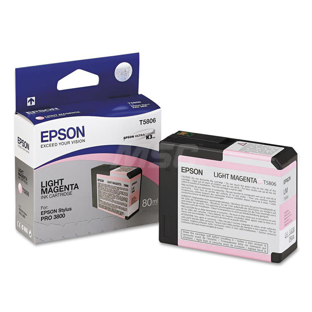 Epson - Office Machine Supplies: Ink Cartridge, Light Magenta | MSC Direct