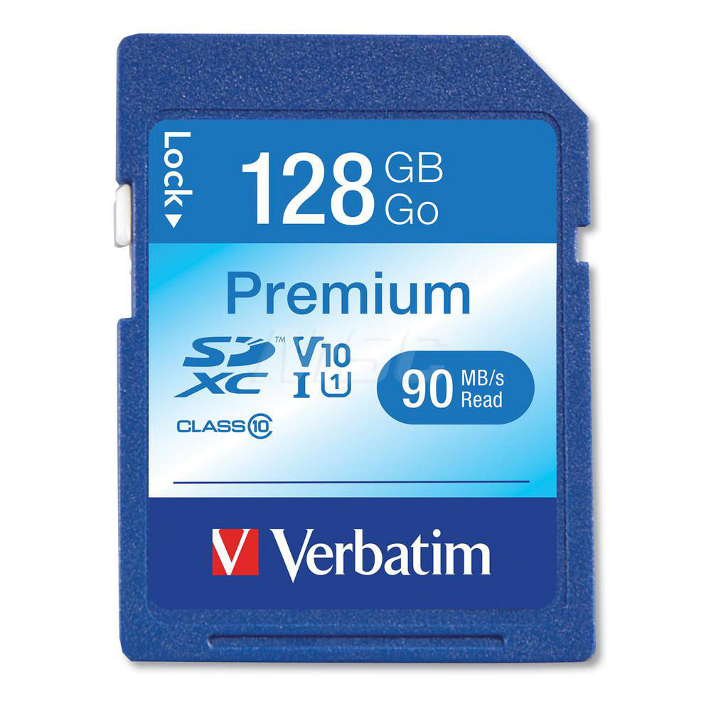 Verbatim - Office Machine Supplies: Memory Card, Blue | MSC Direct