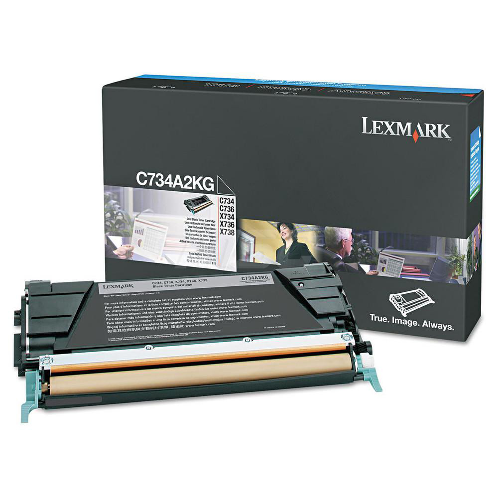 Lexmark - Office Machine Supplies: Toner Cartridge, Black | MSC Direct