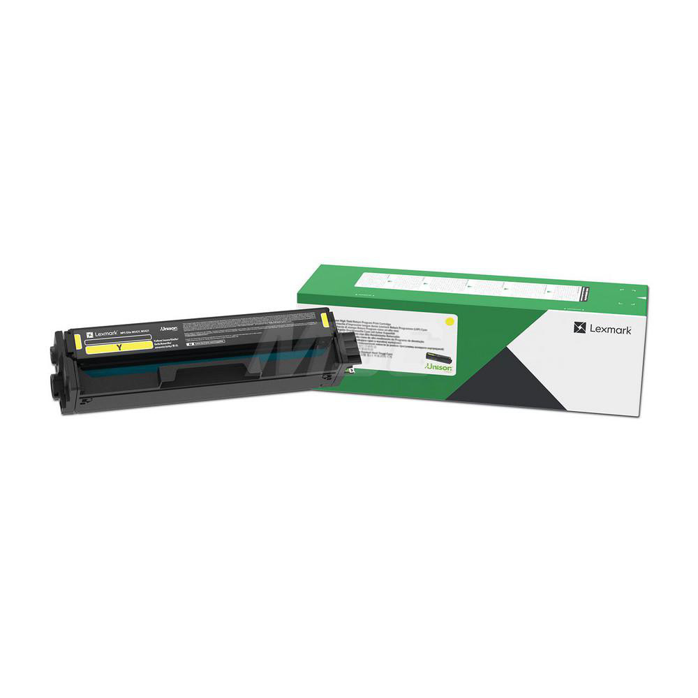 Lexmark - Office Machine Supplies: Toner Cartridge, Yellow | MSC Direct