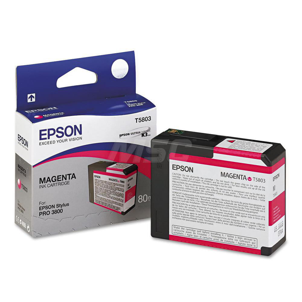 Epson - Office Machine Supplies: Ink Cartridge, Magenta, 1 per Pack ...