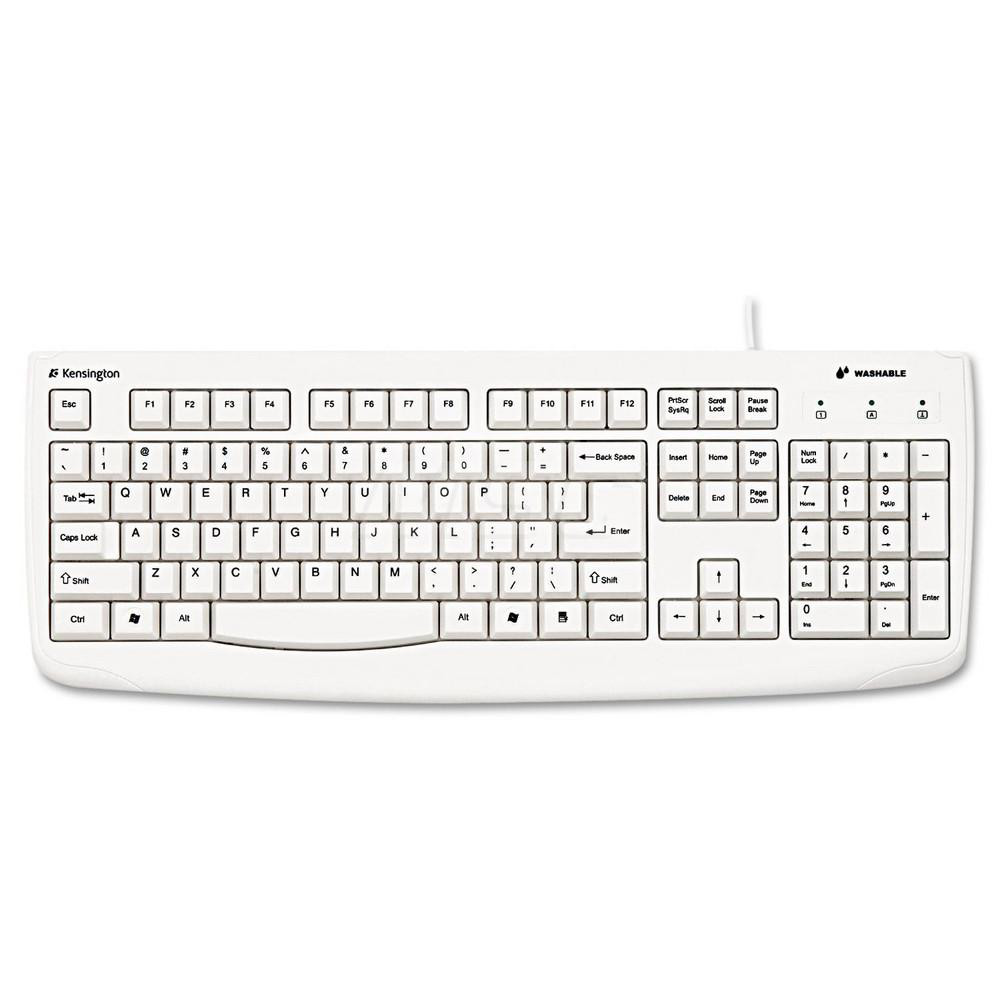 ACCO - Office Machine Supplies: Keyboard, White | MSC Direct