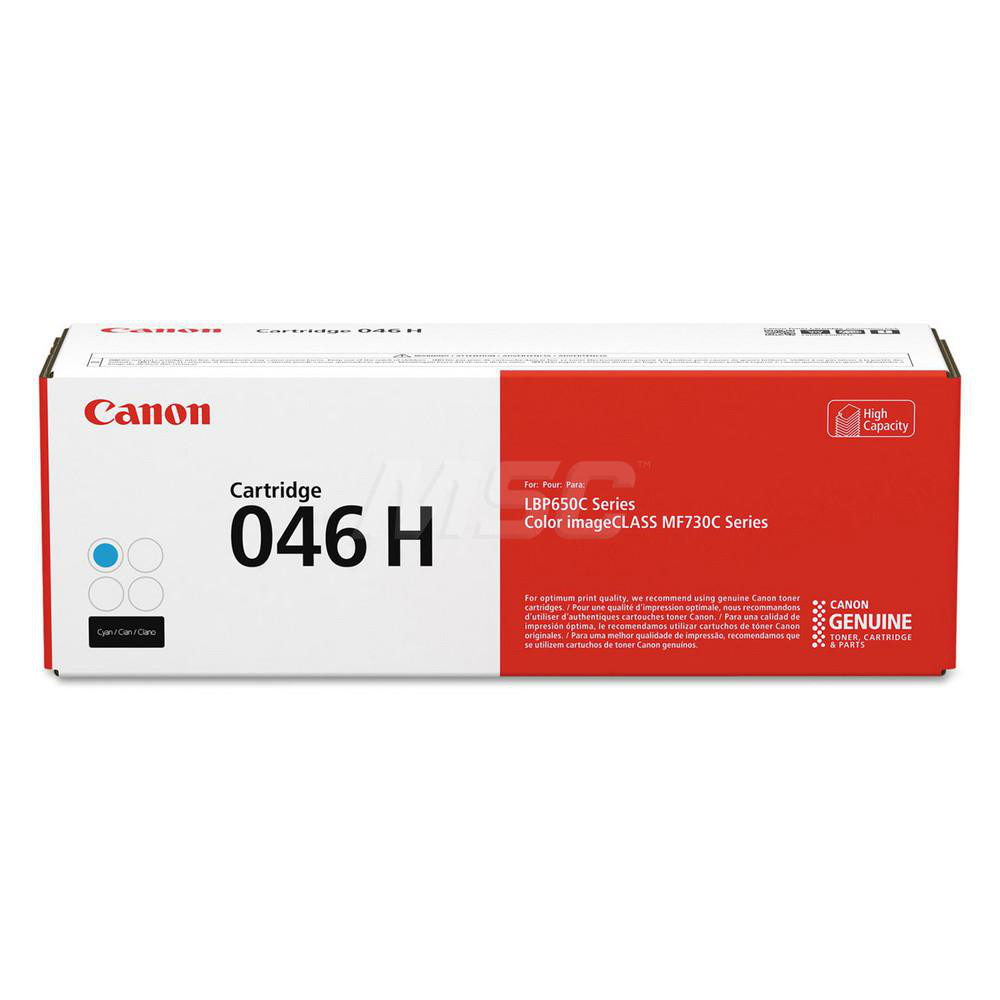 Canon - Office Machine Supplies: Toner Cartridge, Cyan | MSC Direct